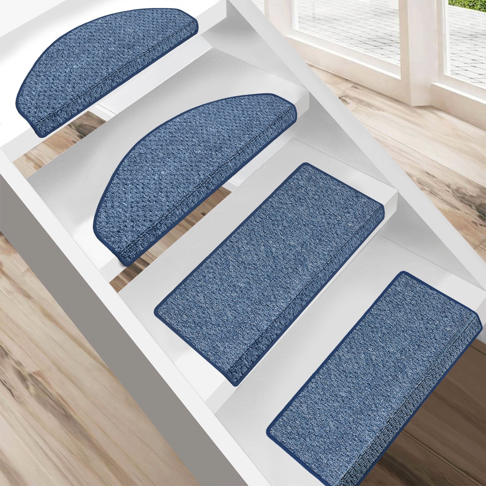 Trappetrin Baleno | Halvcirkelformet eller rektangulær | Skridsikker t