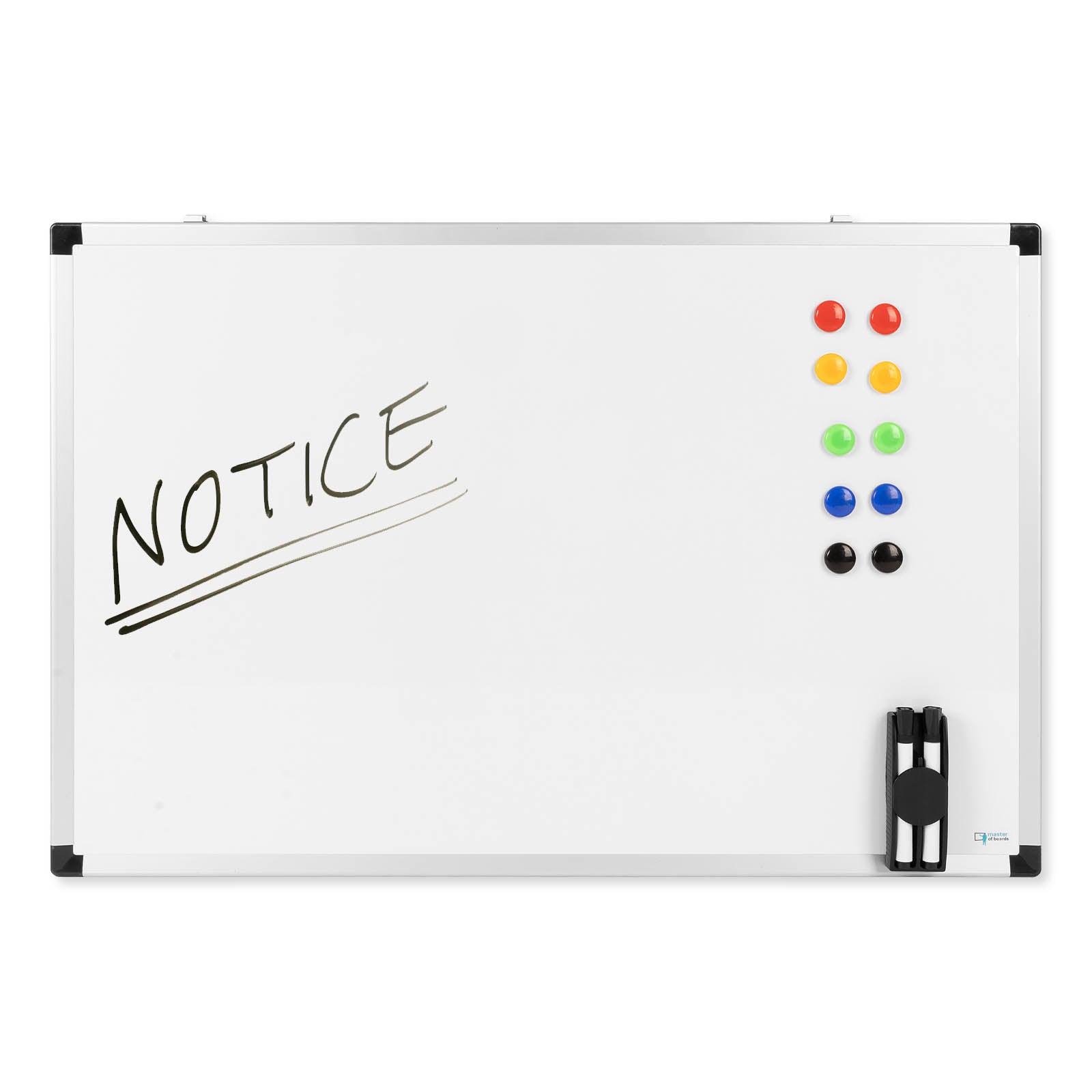 Whiteboard Set | Scratch resistant | Aluminum frame | Incl. accessorie