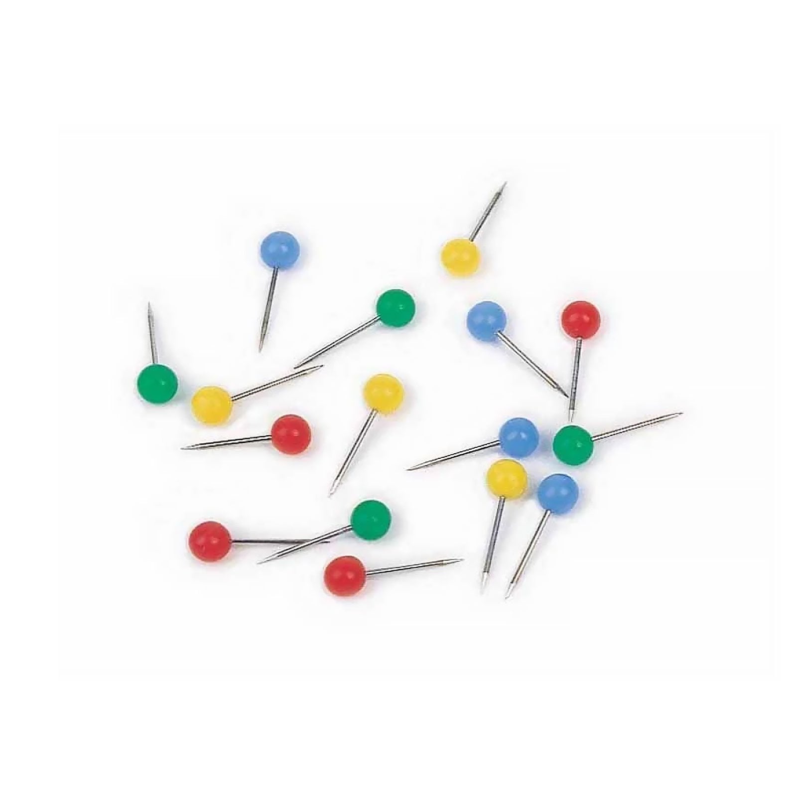 Card pin | Plastic with round head | 500 pieces | 4 x 15 mm